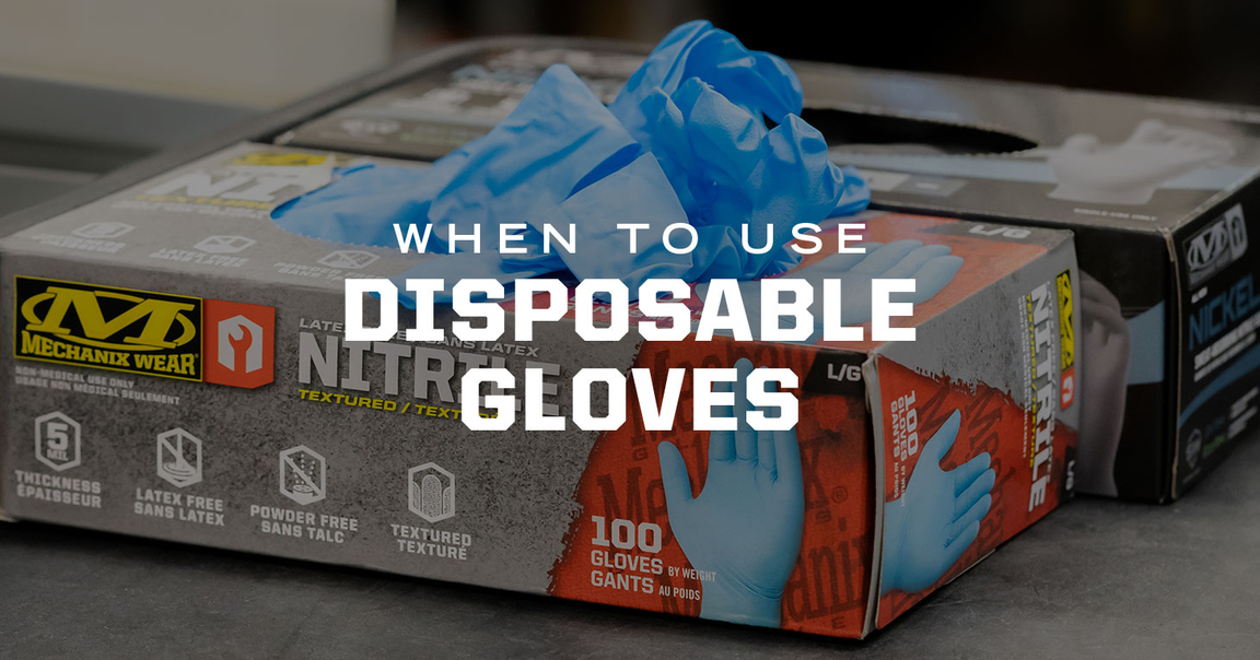 Disposable vs Reusable gloves